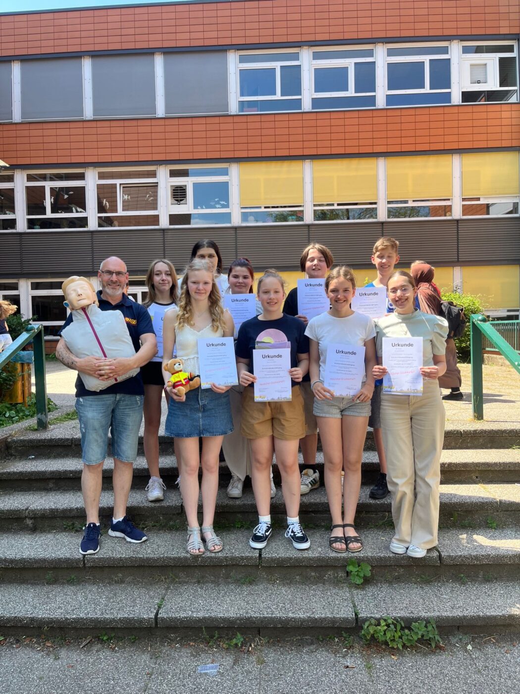 Die neuen Schulsanitäter | GiL Marl